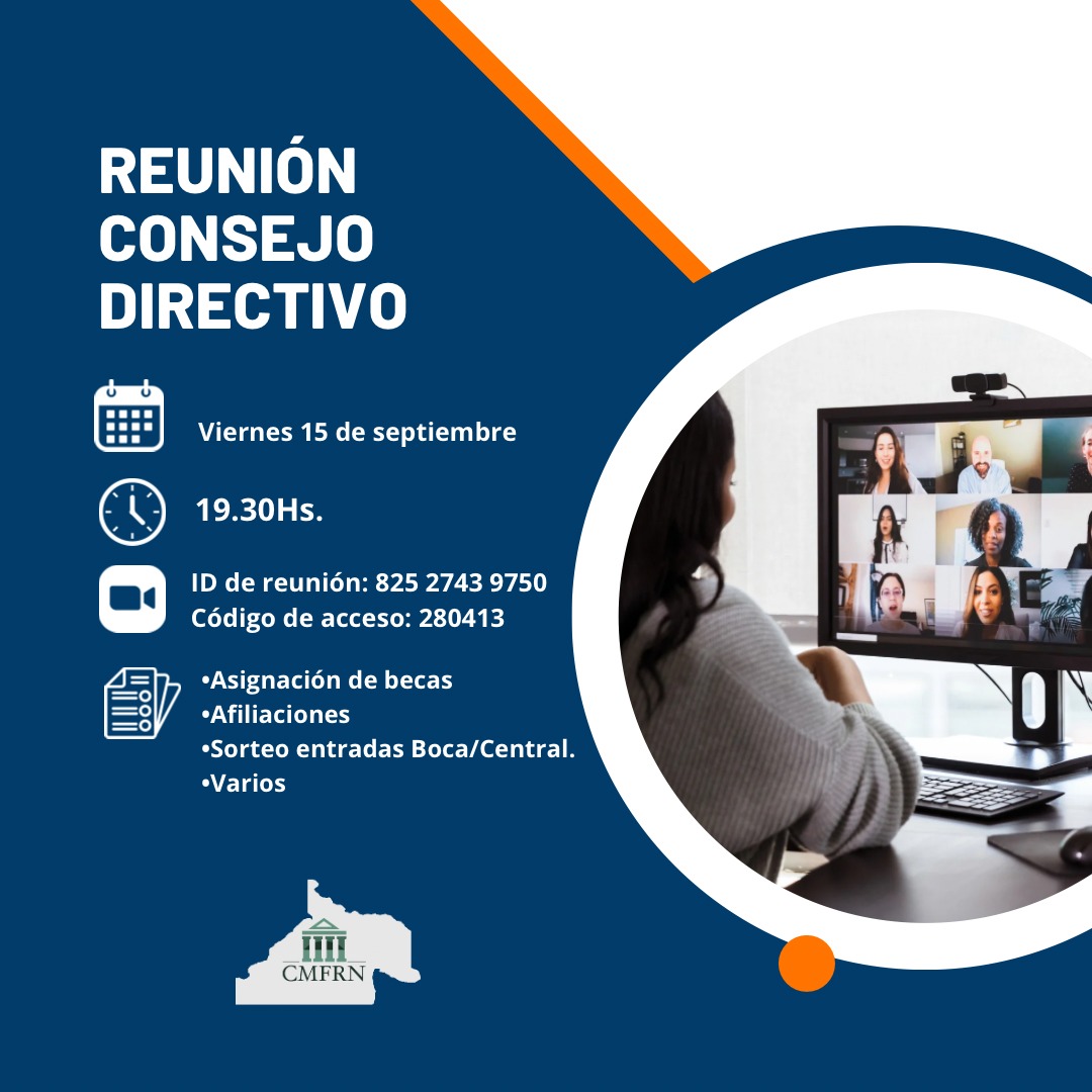 Invitación a una nueva reunión de Comisión Directiva – Colegio de ...